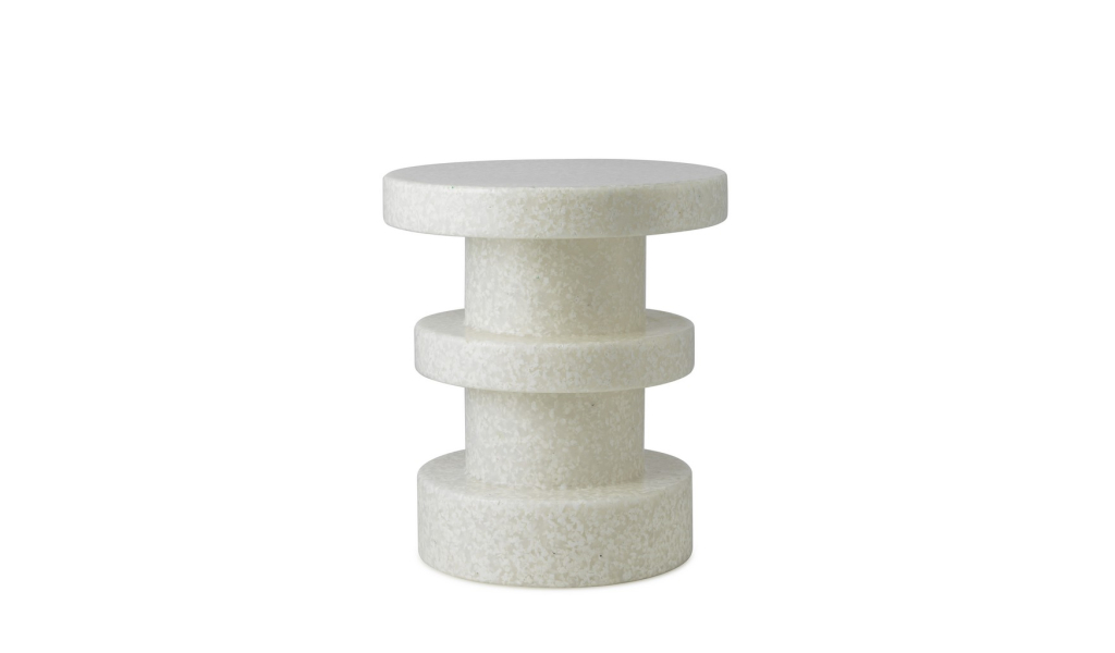 Bit Stool Stack white | Konsepti.com