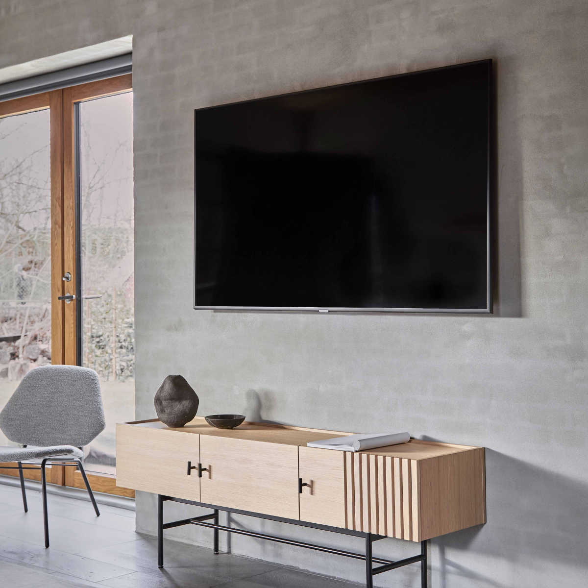 Lean Lounge Chair ivory | Konsepti