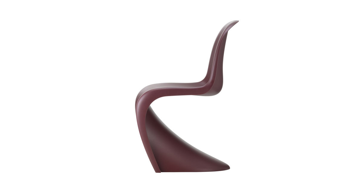 Panton Chair bordeaux | Konsepti.com