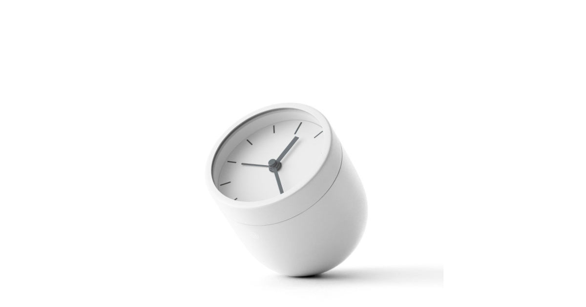 Norm Tumbler Alarm Clock, ex-display | Konsepti.com