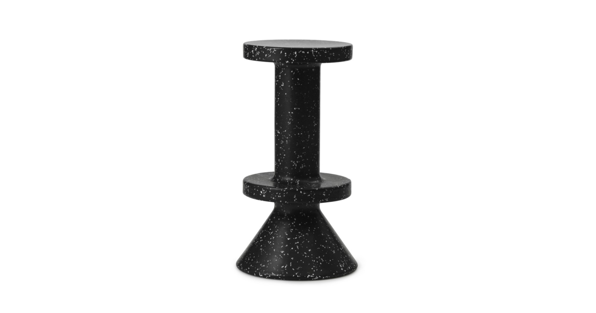 Bit Barstool 75 black | Konsepti.com