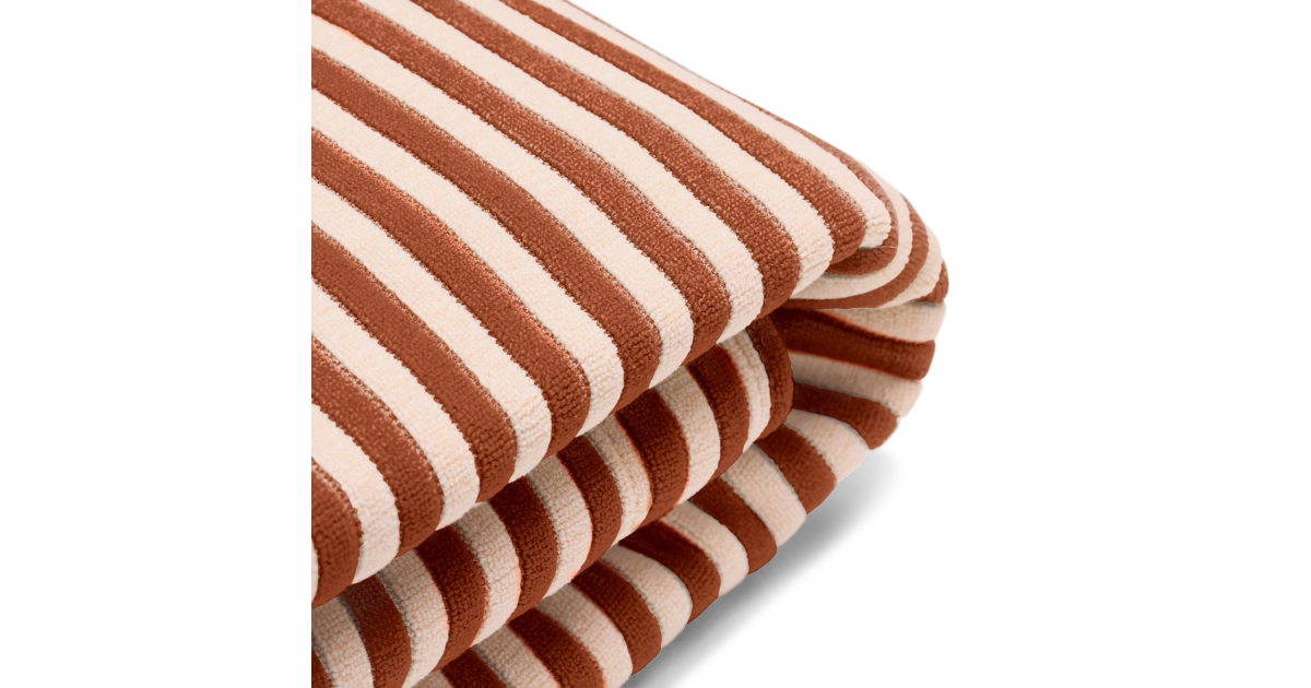 Original Slim Terry Outfit cognac creme | Konsepti.com