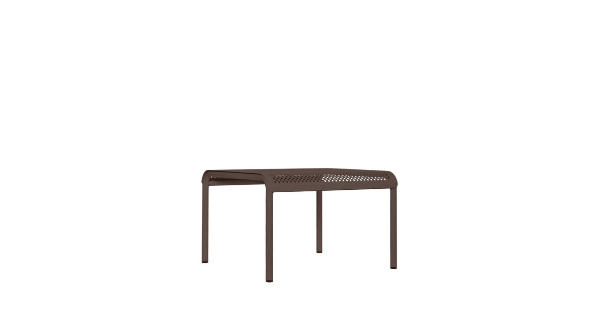 Dapple Low Table - 57 x 57 dark chocolate | Konsepti.com